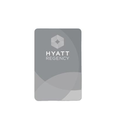 China 13.56MHz RFID Smart Card 85.5×54mm PVC Access Control Card with 1K/4K Memory for Hotels for sale