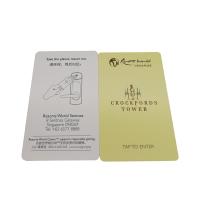 China PVC Smart Magnetic Hotel RFID Key Cards 0.8-0.9mm Thick 13.56MHz NFC Access Control for sale