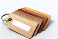 China Wooden RFID Hotel Key Cards 86x54mm 1.1-1.2mm Thickness with 100,000 Write Cycles and 13.56MHz Frequency for sale