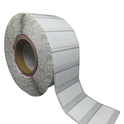 China UHF Flexible On-Metal RFID Label 95x22mm PET PP Sticker 4-8m Read Range Impinj Monza R6-P for sale