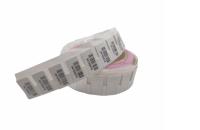 China UHF Flexible On-Metal RFID Label 95x22mm PET PP Sticker 4-8m Read Range Impinj Monza R6-P for sale
