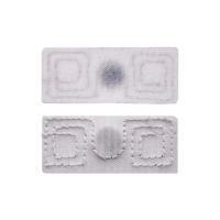 China UHF RFID Laundry Tag UC ODE 8 Chip 860-960MHz for Linen Management 200 Wash Cycles for sale