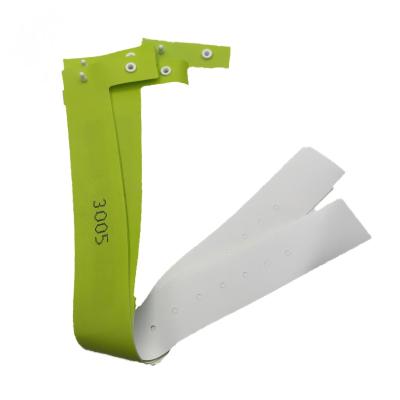 China Adjustable Length PVC NFC RFID Wristband 250x25mm for Hospital Sports for sale