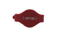 China M5 Chip Silicone RFID Access Control Wristbands ISO14443A ISO15693 Standard for sale