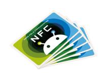 China Disposable Smart NFC RFID Tags 13.56MHz Paper Card 86×54mm with 100,000 Write Cycles and 10 Year Data Retention for sale