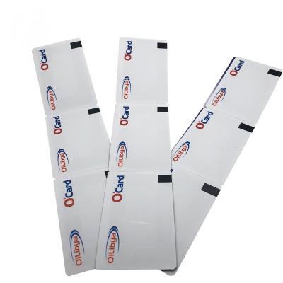 China 0.8-0.84mm Thick RFID NFC Smart Cards with 13.56MHz Frequency and 512-bit Memory for Public Transport for sale