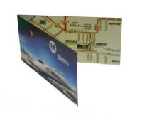 China ISO14443A RFID Paper Tickets 85x54mm with 13.56MHz Frequency and 10-Year Data Retention for sale