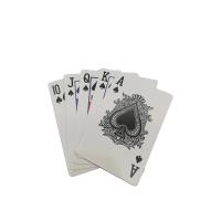 China Custom NFC RFID Poker Cards 86×54mm with 13.56MHz RFID Classic 4K Chip for Access Control and Ticketing for sale