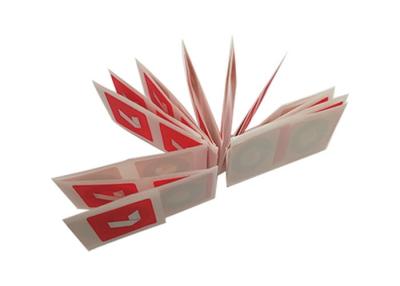 China RFID Chip Sticker Label 86x54mm with ISO14443A Protocol - 1000pcs/Roll Coated Paper Tags for sale