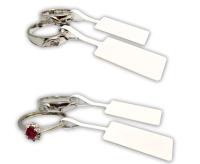 China UHF RFID Jewelry Tags 860-960MHz with 0-2M Reading Distance and 0.07mm Thickness for Inventory Management for sale