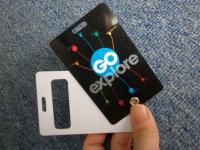 China 540 Byte Memory PVC NFC RFID Card 13.56MHz with 0.8-0.84mm Thickness ISO14443A Standard for sale