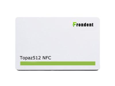 China 85.5mm x 54mm RFID NFC Smart Card 13.56MHz with 0.8-0.84mm Thickness for Membership Systems for sale