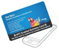 China 85.5mm x 54mm RFID NFC Smart Card 13.56MHz with 0.8-0.84mm Thickness for Membership Systems for sale