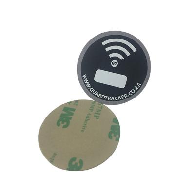 China Mobile Payment NFC Sticker Tag 13.56MHz 25mm ISO14443A Protocol with 5-10 Year Lifespan for sale