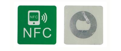 China OEM 213 Chip Plastic Patrol RFID NFC Tag Sticker 13.56MHz 0-10cm Reading Distance Waterproof for sale