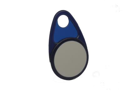 China Custom Color Smart RFID Keychain Tag 13.56MHz ISO14443B Access Control with 1024-2048bit Memory for sale
