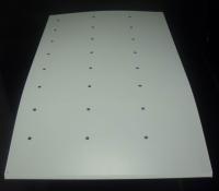 China Laminated PVC PETG RFID Prelam Inlay 3x7 Sheet 0.47mm Thickness HF LF 125kHz 13.56MHz for sale