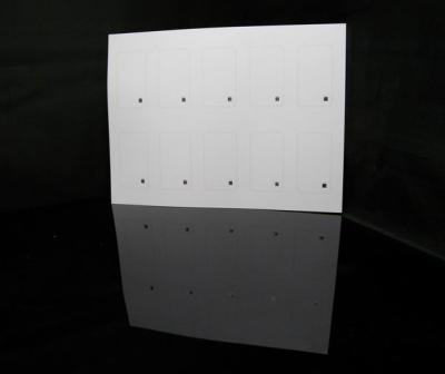 China Custom PETG PVC RFID Inlay 125 kHz LF 13.56 MHz HF with 600x700mm Sheet Size and 0.47mm Thickness for sale