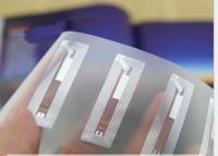 China 85.5x54mm HF RFID Inlay with 13.56MHz Frequency and 0.07mm Thickness for Industrial Applications for sale