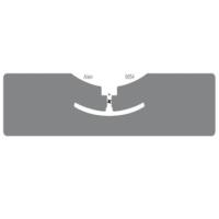 China 860-960MHz UHF RFID Windshield Tag with Custom Number Printing - Alien H3 Chip, 10m Read Range, ISO18000-6C Standard for sale