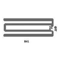 China 860-960MHz UHF RFID Inlay 22×8mm 0.2-0.8mm Thick with Impinji Monza 4 Chip for Asset Tracking for sale