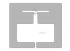China Aluminium UHF Inlay ALW-01 RFID Tag with 5m Reading Distance and 47mm x 54mm Size for Industrial Applications for sale