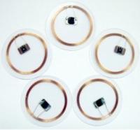 China PVC Programmable RFID Tags for Access Control - 125KHz/13.56MHz Frequency, 512 Bits R/W Memory, 18-30mm Diameter for sale