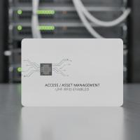China PVC RFID Enabled Card utilizing Imping UHF Chips supporting identification access control and asset management solutions for sale