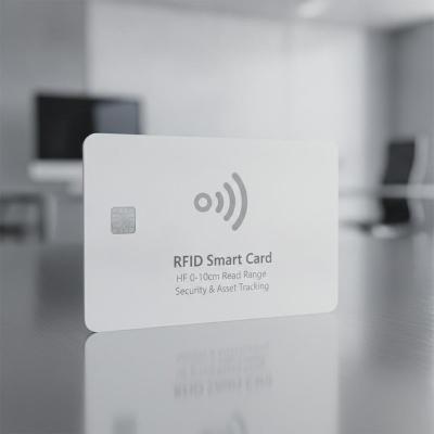 China 13.56 MHz RFID Smart Card 85.5x54mm PVC Contactless Proximity Card for Access Control for sale