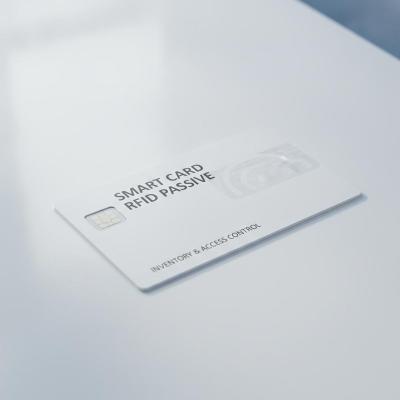China PVC Passive RFID Smart Card 85.6x54mm 13.56 MHz for Access Control and Inventory Management for sale