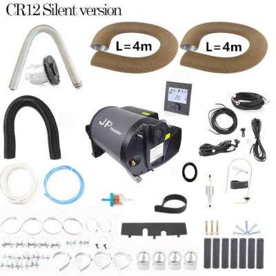 China Bluetooth APP New Silent JP Combi Diesel Combi Heater 4kw Diesel+2kw Electric Model 5000m Working for sale
