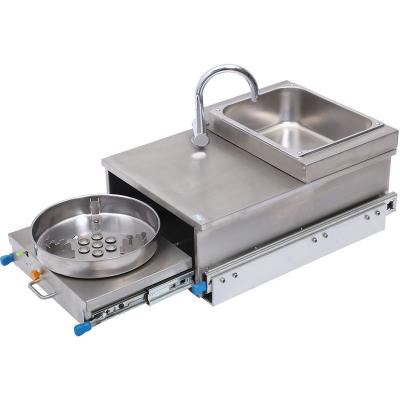 China JP Portable stainless steel pull out gas stove for outdoor kitchen for sale