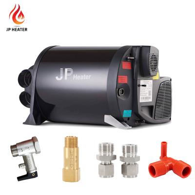 China JP Plus Water Valve Kit LPG 220V 6KW LPG +2KW Electric Combi Hot Air and Hot Water Heater for sale
