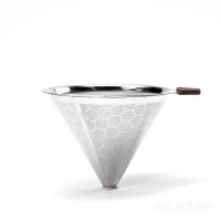 China STAINLESS STEEL COFFEE FILTER COFFEE DRIPPER HANDMADE COFFEE FILTER COFFEE DRIPPER AMAZON HOT SALE for sale