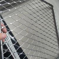 China Stainless steel ferrule rope mesh for sale