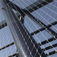 China Stainless steel ferrule rope mesh for sale