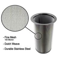 China SS 304 STAINLESS STEEL COLD BREW COFFEE FILTER STAINLESS STEEL FILTER WIRE MESH for sale