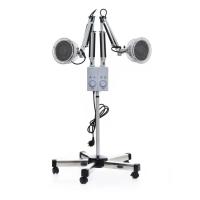 China Double Head TDP Floor Standing Infrared Heat Lamp Electromagnetic Apparatus Arm Pain Relief for sale