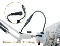 China Double Head TDP Floor Standing Infrared Heat Lamp Electromagnetic Apparatus Arm Pain Relief for sale