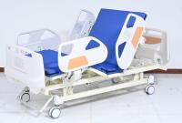 China CE Approved Electric Hospital Nursing Bed 3 Function ABS Endboard 200KG Load for sale