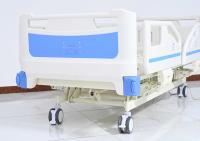 China ABS Headboard Electric Hospital Nursing Bed 3 Function 200KG Load Medical Castors for sale