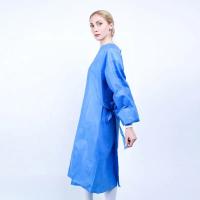 China Medical Reinforced Disposable Surgical Isolation Gown Sterile Clothes Non Woven for sale