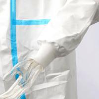 China SMS PPE Disposable Infection Control Suits Safety Protective Surgical Isolation Gown for sale