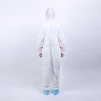 China Waterproof Disposable Infection Control Suits Safety Protective Non Woven Isolation Gown for sale