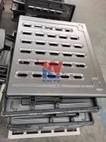 China 3 Invisible Crank Hospital Nursing Bed Manual ABS 3 Function 200KG Load CE for sale