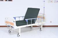 China 3 Invisible Crank Hospital Nursing Bed Manual ABS 3 Function 200KG Load CE for sale