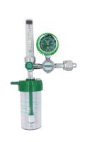 China Diaphragm Portable Oxygen Regulator Piston Flowmeter Medical Oxygen Inhaler for sale