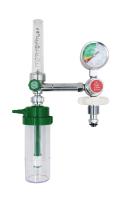 China Diaphragm Portable Oxygen Regulator Piston Flowmeter Medical Oxygen Inhaler for sale