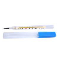 China Axillary Household Digital Thermometer 42c , 32c Medical Mercury Glass Thermometer for sale