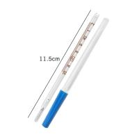 China Rectal 32c Glass Medical Thermometer Liquid Mercury Oral for sale